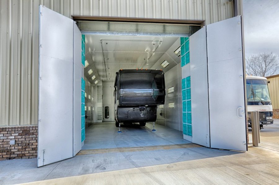 PRO Series Truck Paint Booth - Accudraft