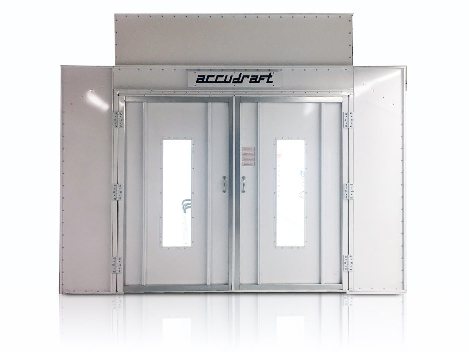 Enclosed Paint Booths - Accudraft