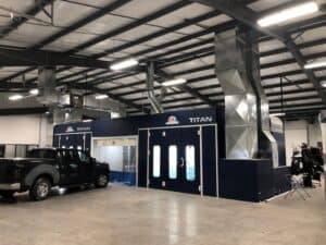 Case Study: Honey Creek Collision - Leading Paint Booth Company | Paint ...