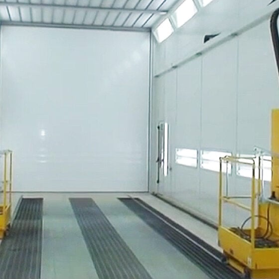 3-AXIS MAN LIFT SYSTEM FOR LARGE OR TRUCK PAINT BOOTHS - Leading Paint ...