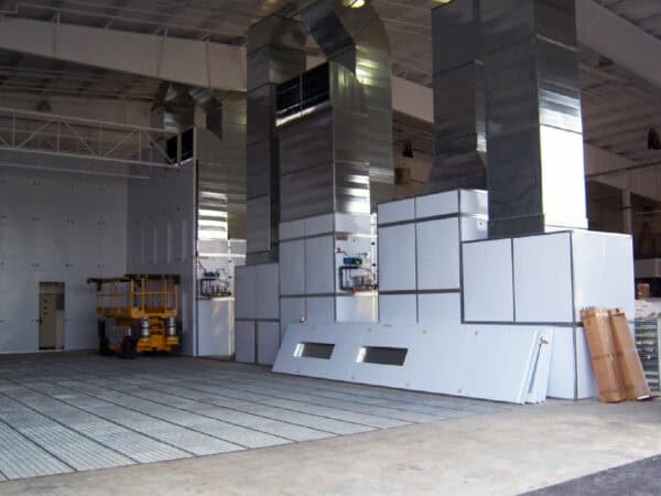 Aerospace Paint Booth Products - Accudraft Paint Booths