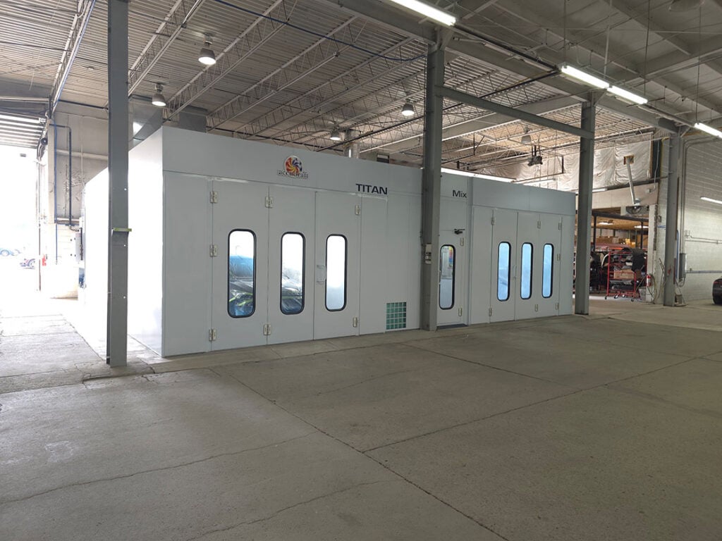 Ronnie V's Paint & Body: An Accudraft Titan Booth & Setup Case Study ...